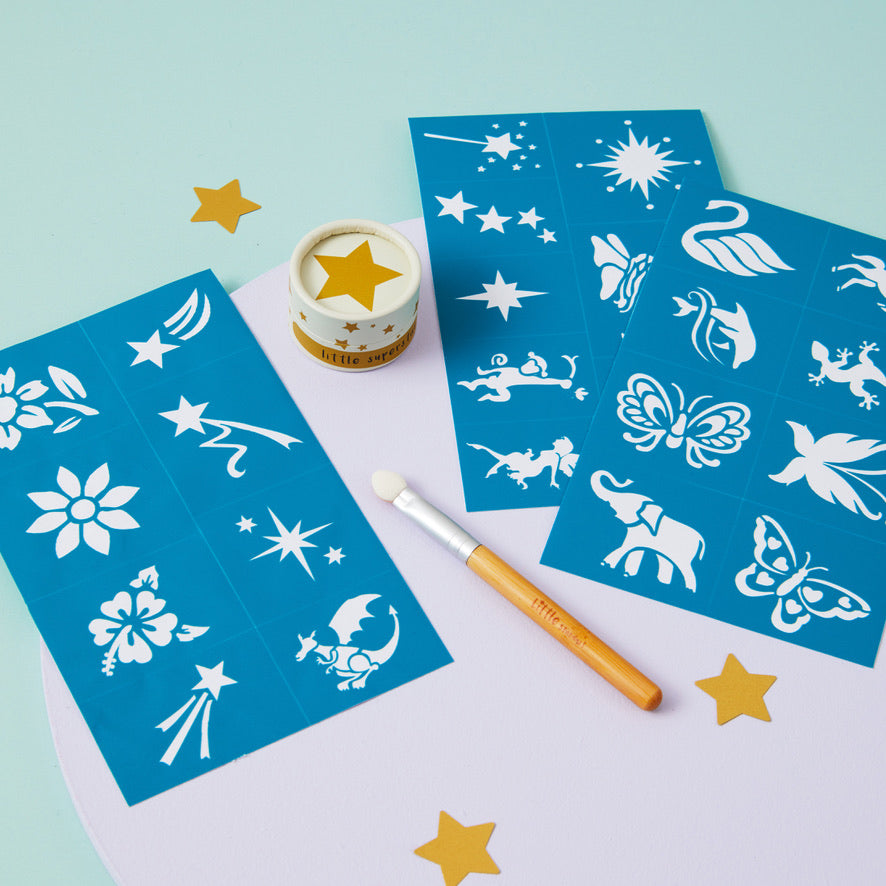 A Magical Collection of Face & Body Stencils – The Natural Play Makeup ...